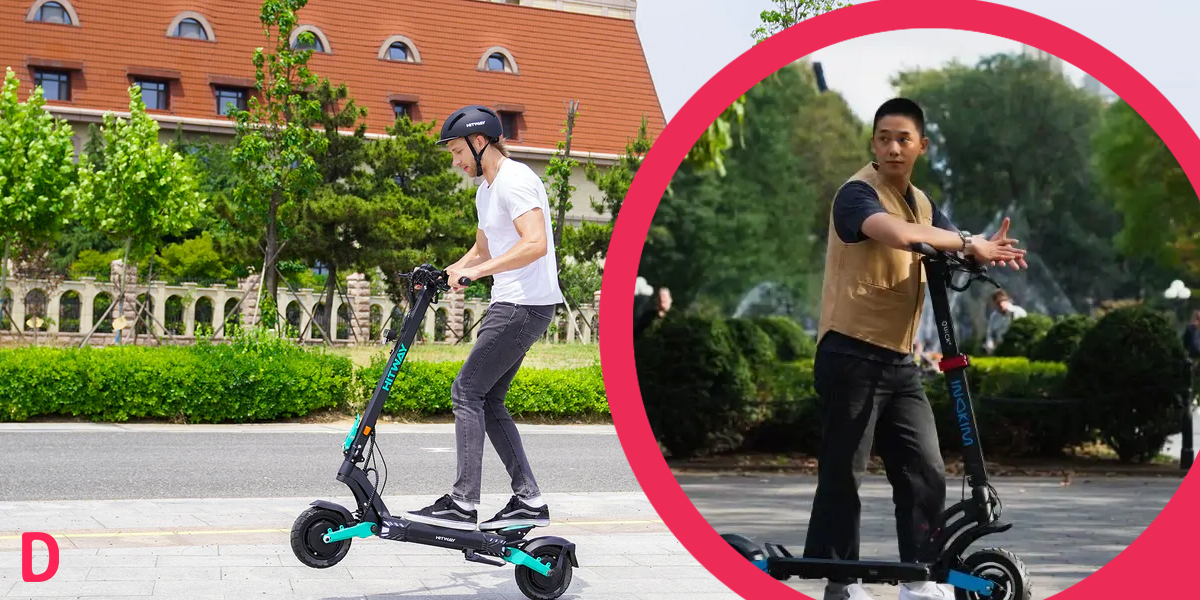 Wochenendausflüge: Mit dem E-Scooter die Stadt entdecken - Deutschestal